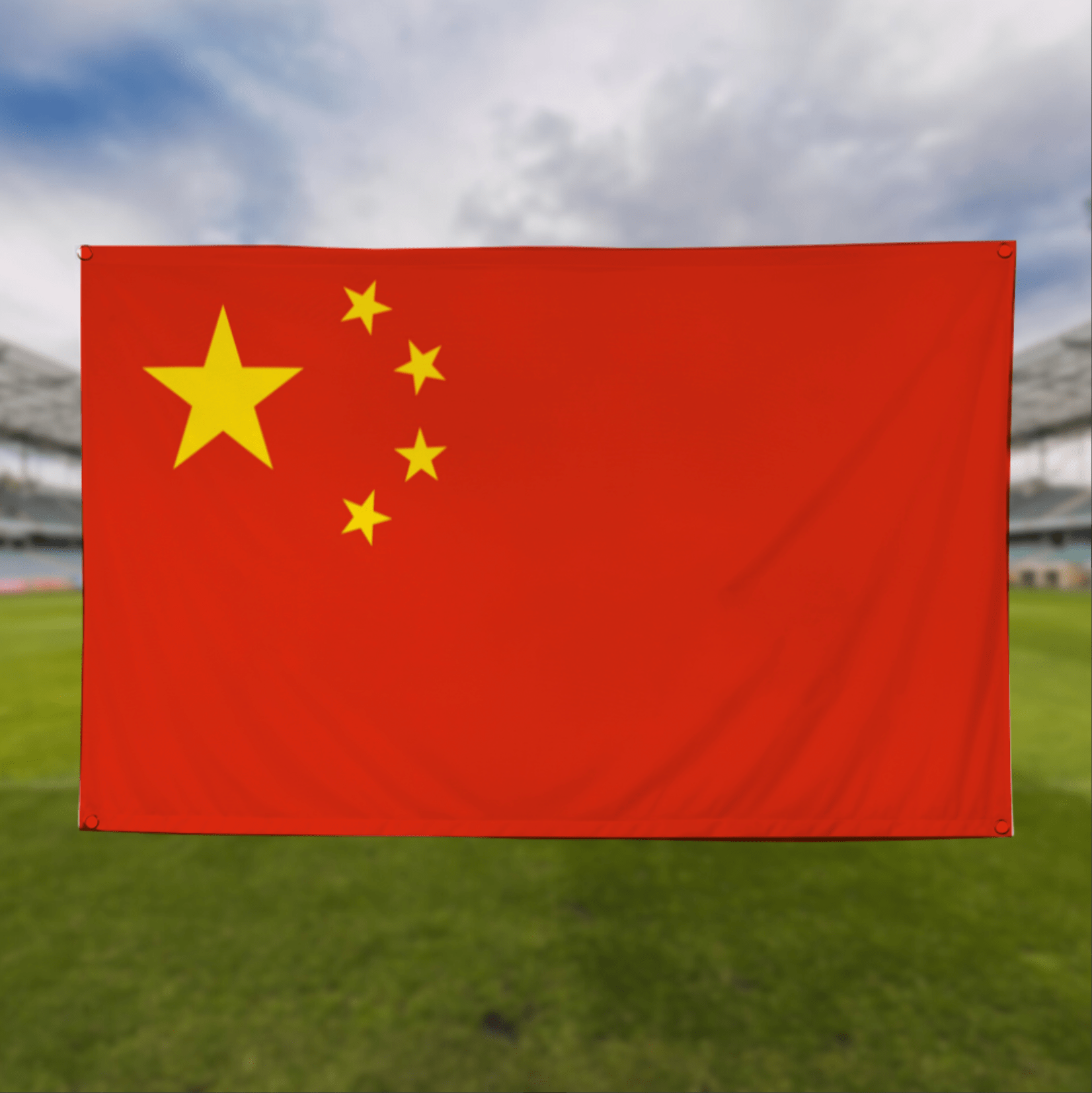 China Flag - Fully Customisable (5X3 FT) – Terrace Flags