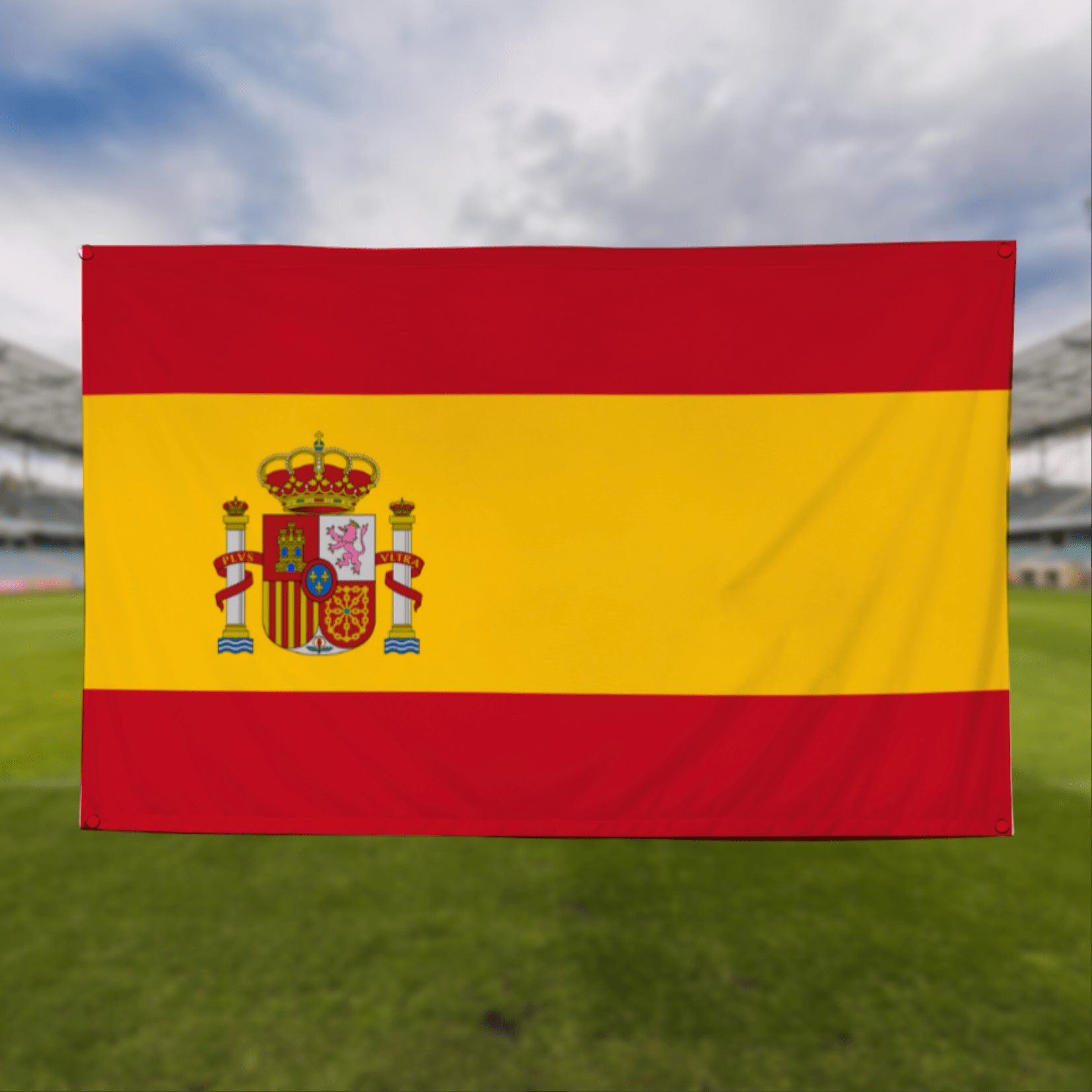 Spain Flag - Fully Customisable (5X3 FT) – Terrace Flags