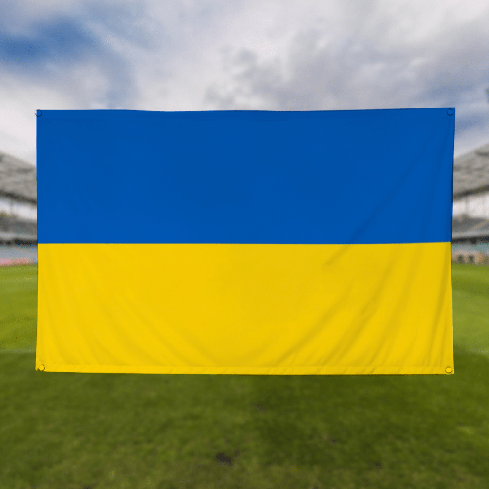 Ukraine Flag - Fully Customisable (5X3 FT) – Terrace Flags