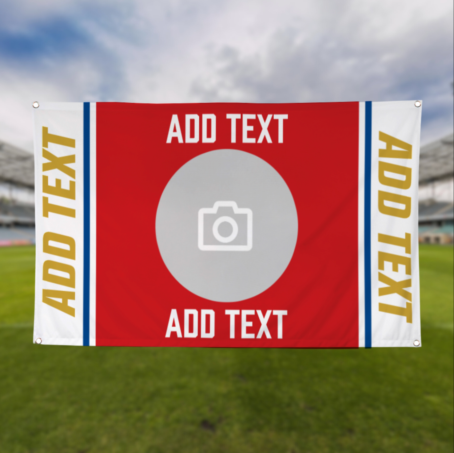 Arsenal Personalised Flag - Fully Customisable (5X3 FT) – Terrace Flags