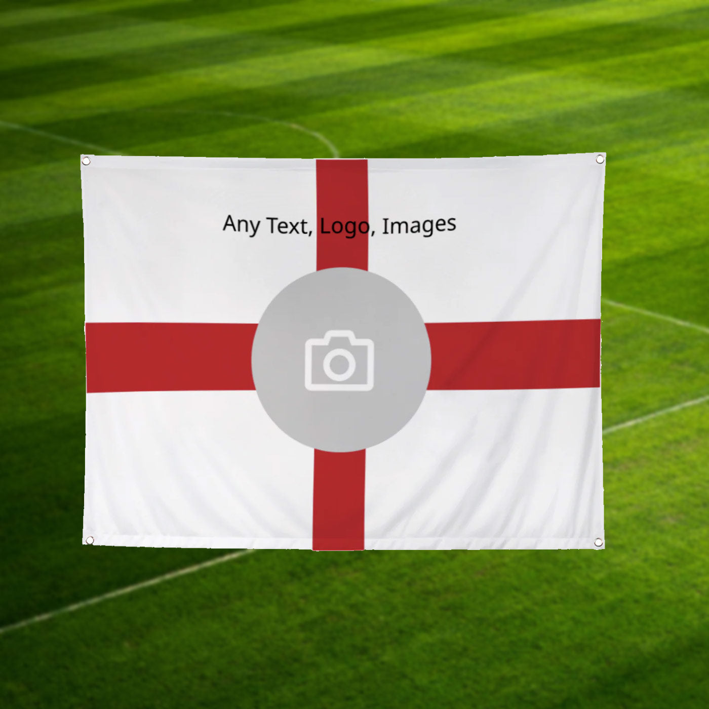 England Flag - Fully Customisable (8X6) – Terrace Flags
