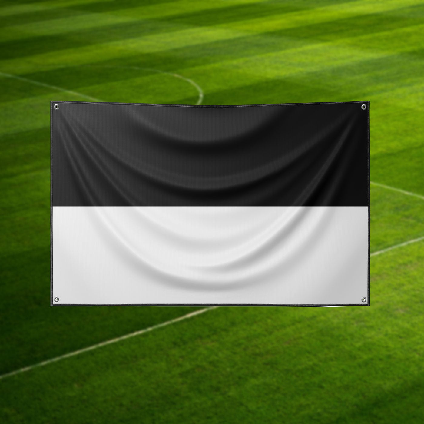 Half & Half Flag - Fully Customisable (3X2 FT) – Terrace Flags