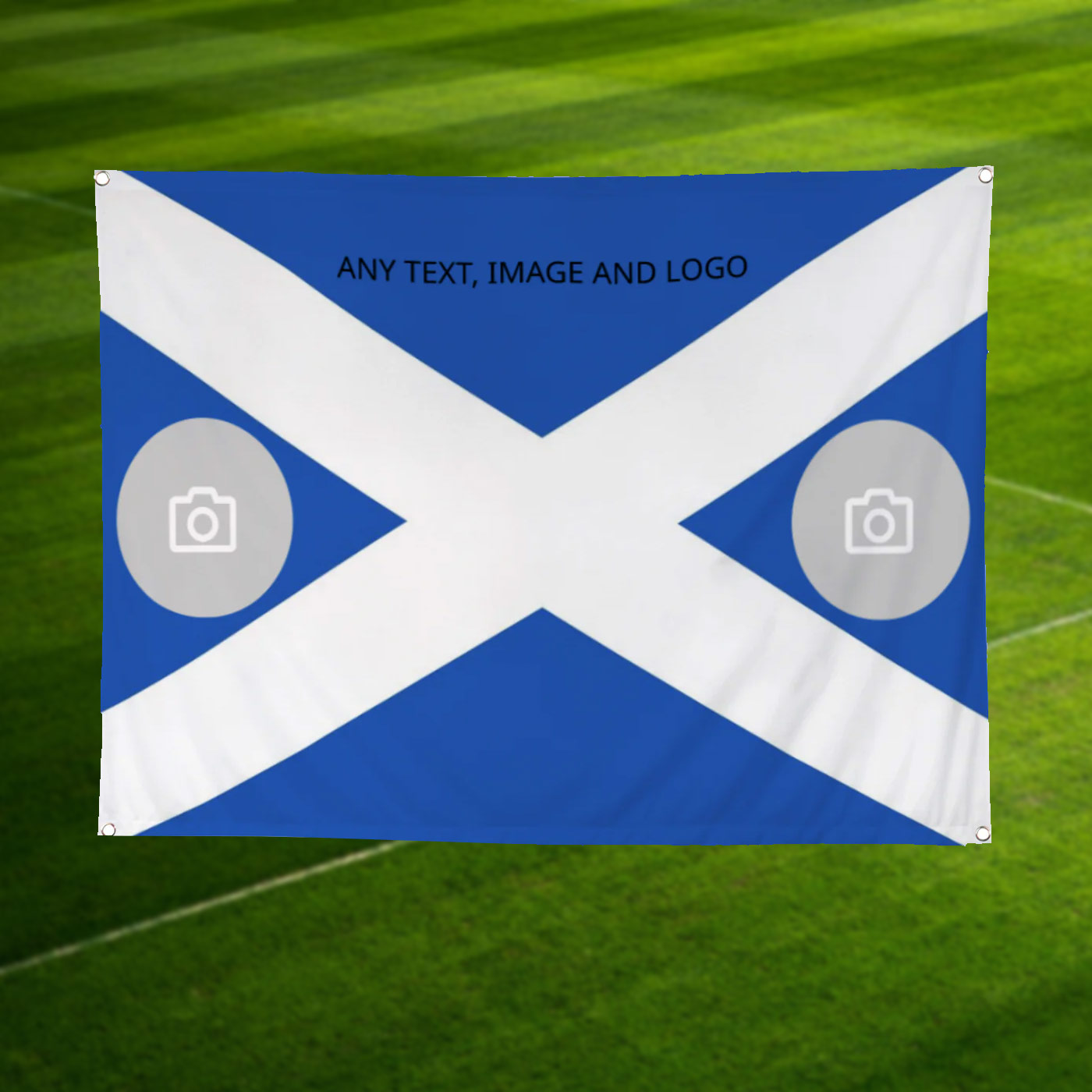 Scotland Flag - Fully Customisable (8X6 FT) – Terrace Flags