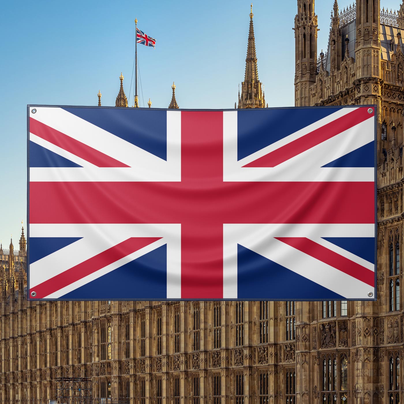 Union Flag Blank - Fully Customisable (6X4 FT) – Terrace Flags