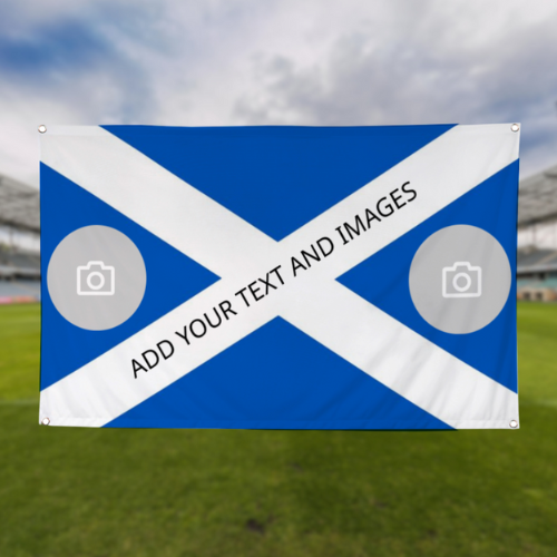 Scotland Flag - Fully Customisable (5X3 FT) – Terrace Flags
