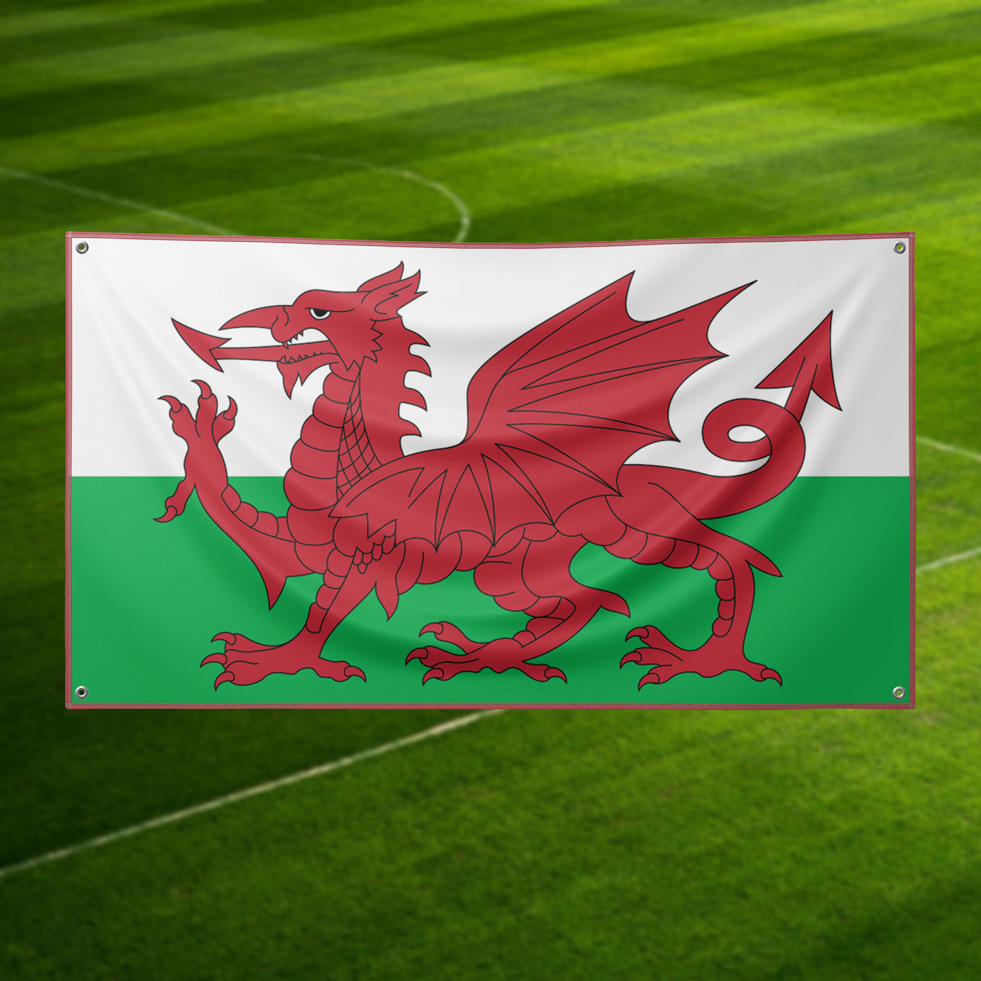 Wales Flag - Fully Customisable (6X4 FT) – Terrace Flags