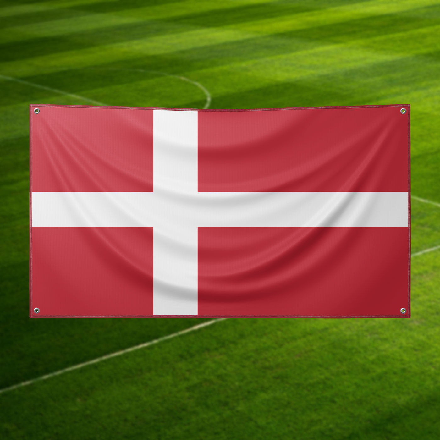 Denmark Flag - Fully Customisable (6X4 FT) – Terrace Flags