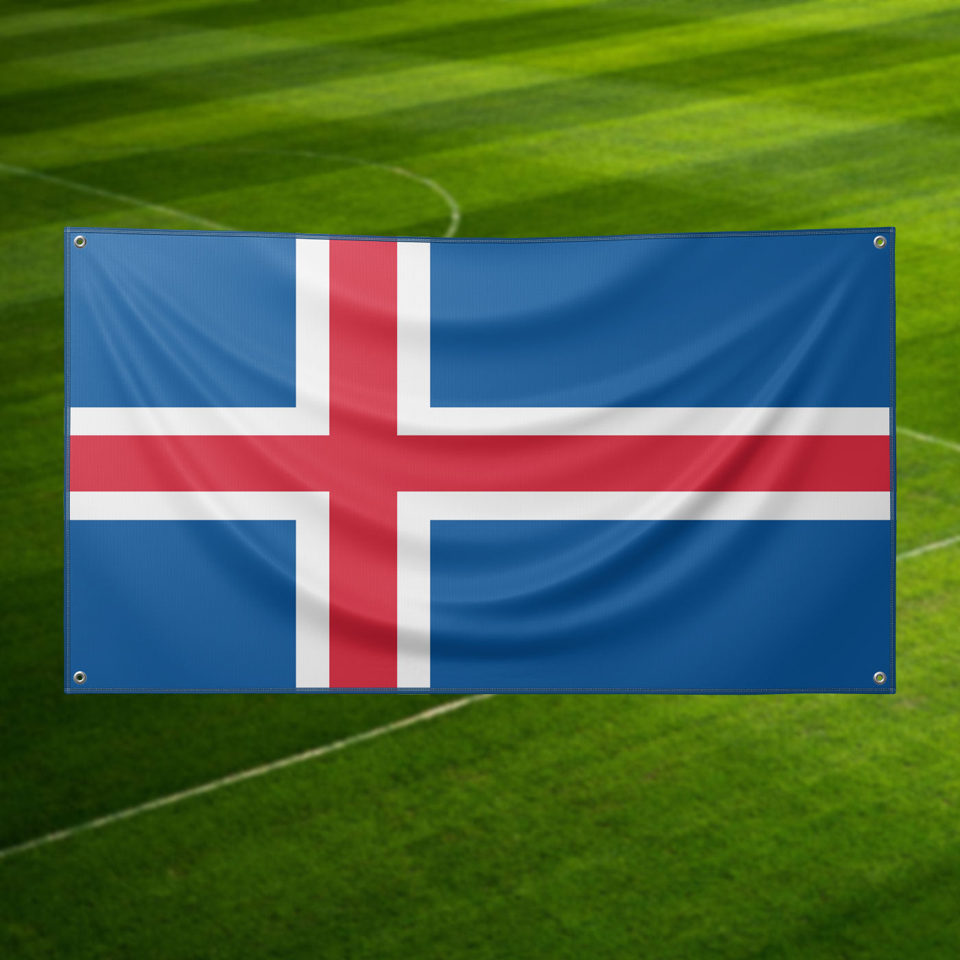 Iceland Flag - Fully Customisable (5X3 FT) – Terrace Flags