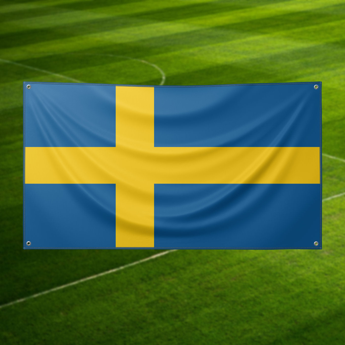Sweden Flag - Fully Customisable (5X3 FT) – Terrace Flags